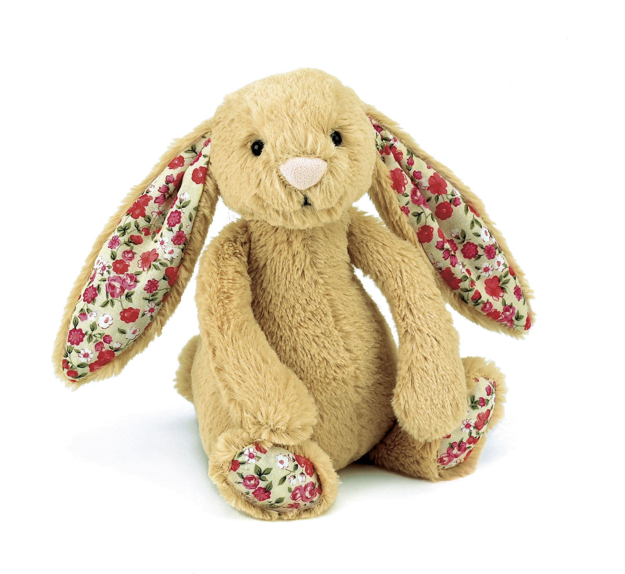 Jellycat - Bashful Blossom Honey Bunny - Litenleker.se