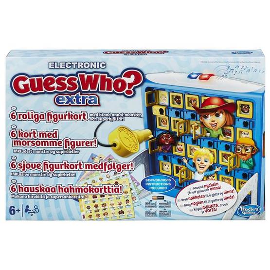 Hasbro - Guess Who Extra - Litenleker.se