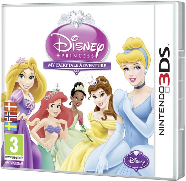 Disney - Disney Princess - My Fairytale Adventure (Se, No, Dk) - 3DS