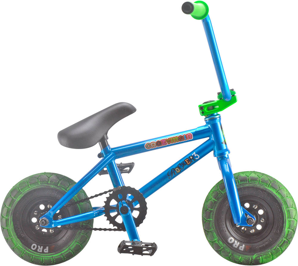 Rocker - 3+ Crazymain Blue Mini BMX Cykel - Litenleker.se