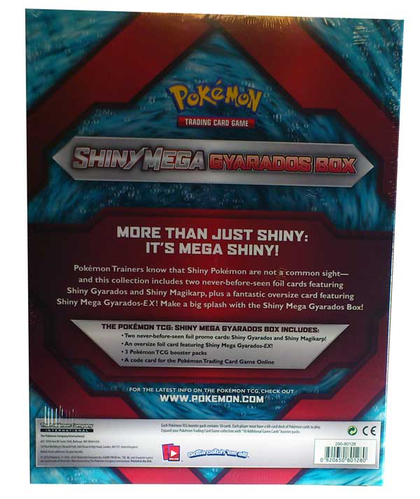 Pokémon - Shiny Mega Gyarados Box - Litenleker.se