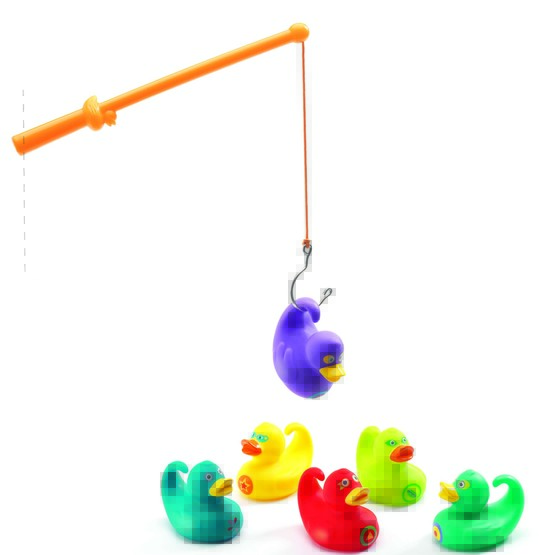 Djeco - Ducky Fishing Ducks - Litenleker.se