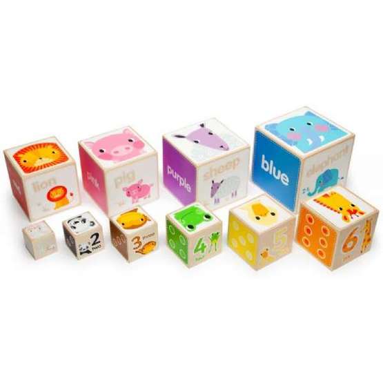 Tidlo - Stack Av Block Med Djur