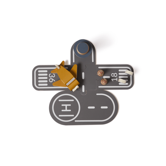 Flexa - Flygplats Med Flygplan - 11 Delar