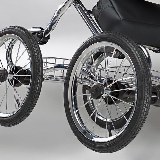 Turran - Silver Duo Exclusive - 3 In 1 Barnvagn - Blå