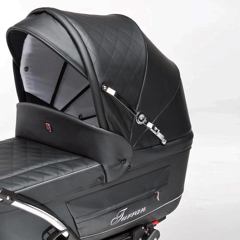 Turran - Silver Duo Exclusive 3 In 1 Barnvagn - Vit