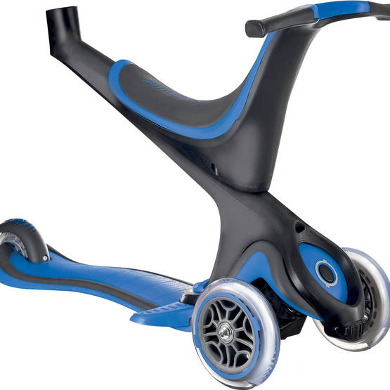 Globber - Evo 5 in 1 Barn Sparkcykel - Marinblå
