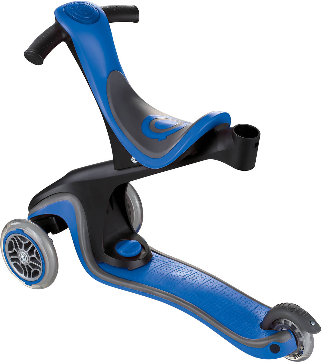 Globber - Evo Comfort Barn Sparkcykel - Navy Blue