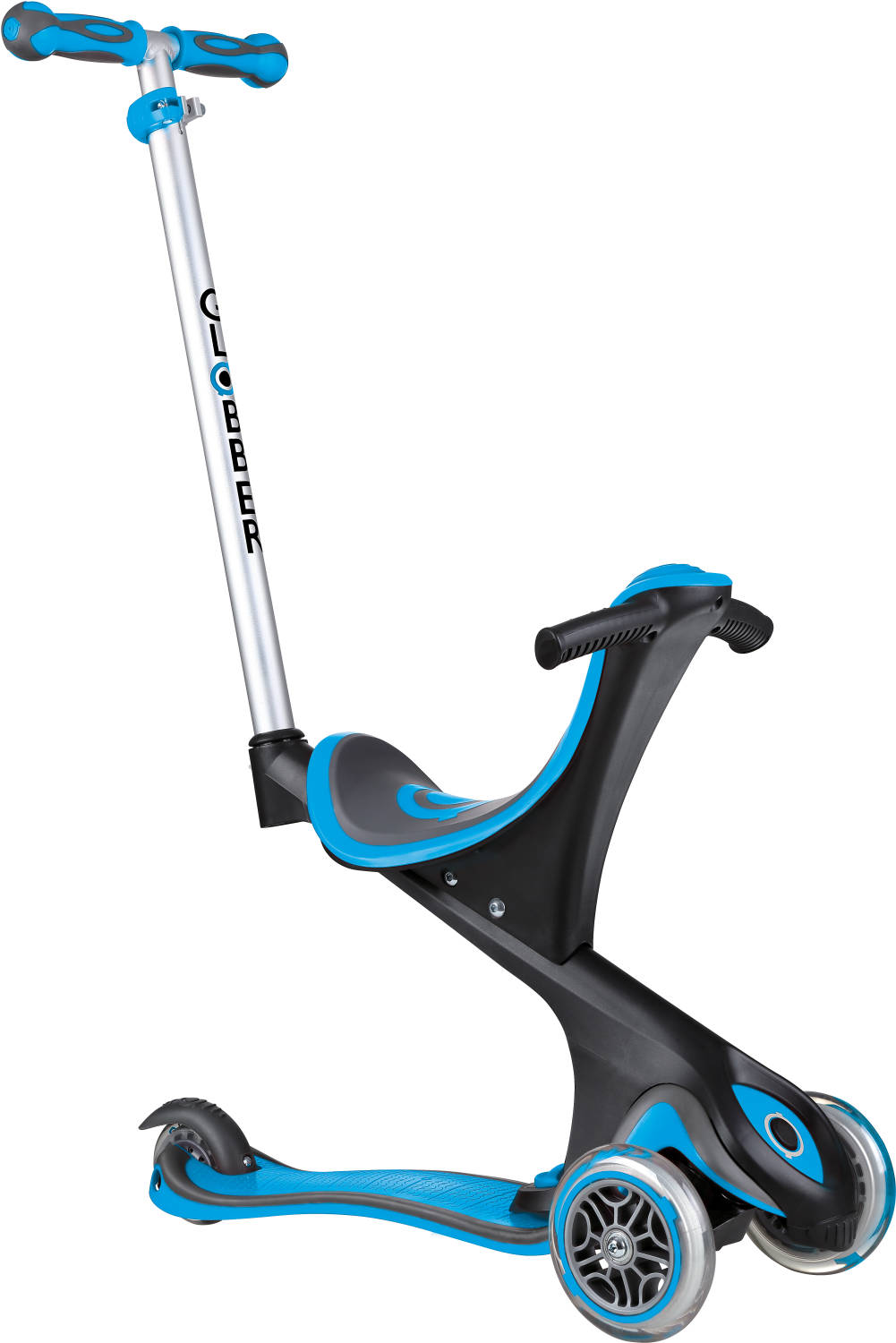 Globber - Evo Comfort Barn Sparkcykel - Sky Blue