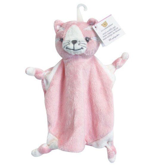 Piccolo Bambino SnutteFilt Mini Katt Rosa - Litenleker.se