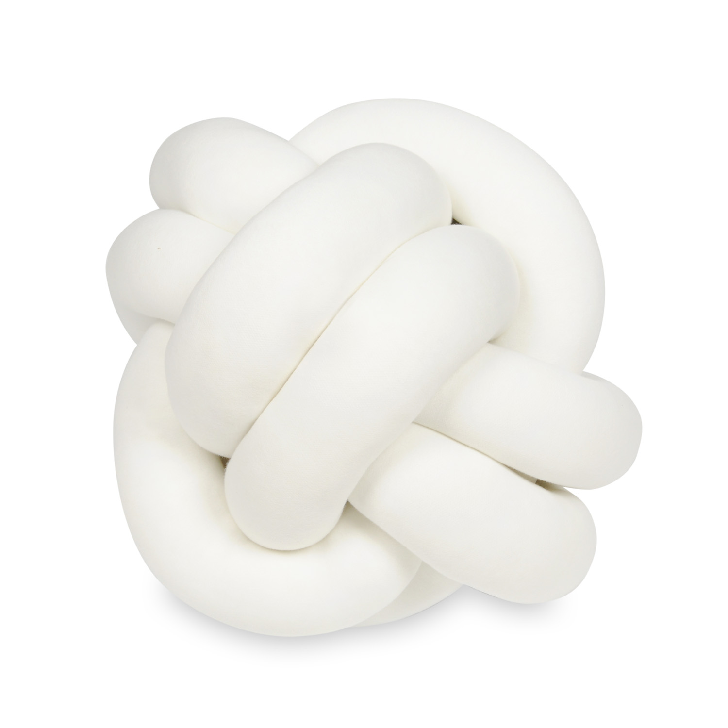 Kudde - Knutkudde - Knot Stor Boll - Ecru