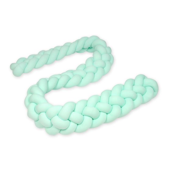 Kudde - Knutkudde - Knot Tredelad Fläta - Mint