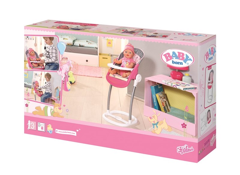 Baby Born, Matstol - Litenleker.se