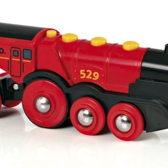 BRIO - Rail & Road 33592 Batteridrivet lok - The Mighty Red