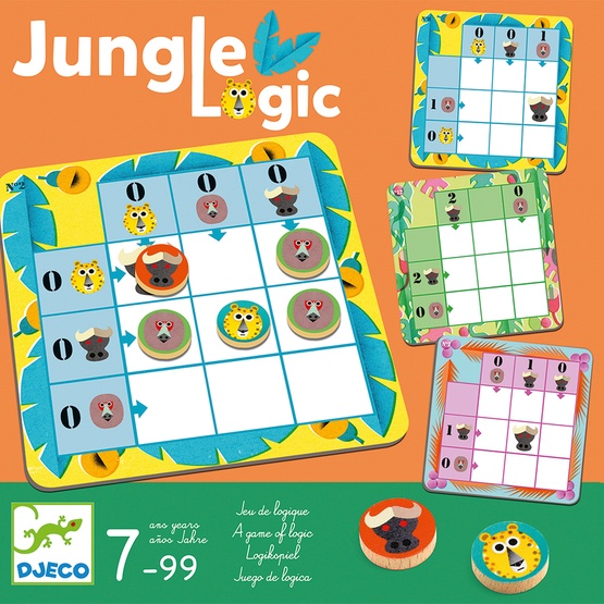 Djeco - Games - Jungle Logic - Litenleker.se