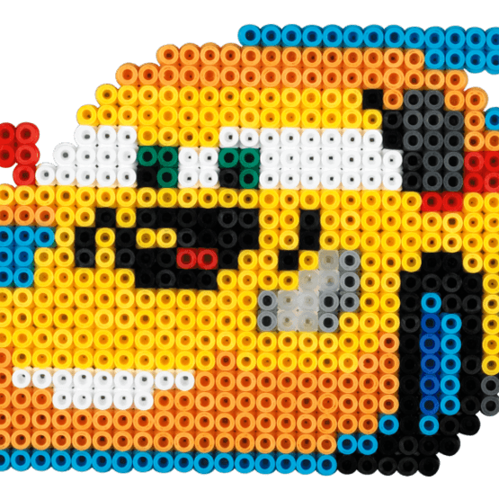 Hama, Midi Gift box 4000 st - Disney Cars - Litenleker.se
