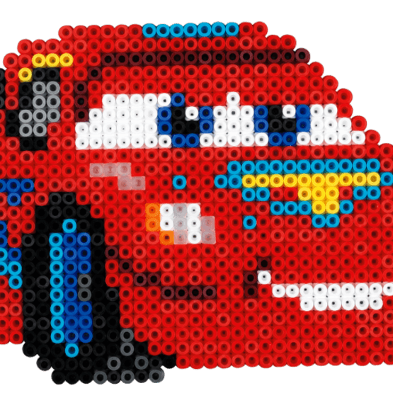 Hama, Midi Gift box 4000 st - Disney Cars - Litenleker.se
