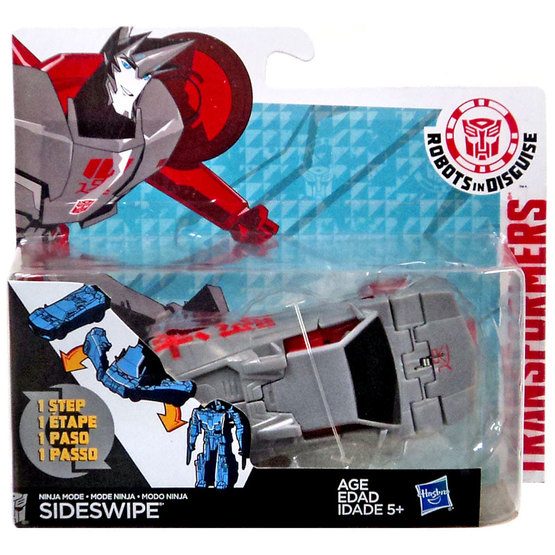 Transformers, One Step Changer Ninja Mode Sideswipe, Robots in Disguise