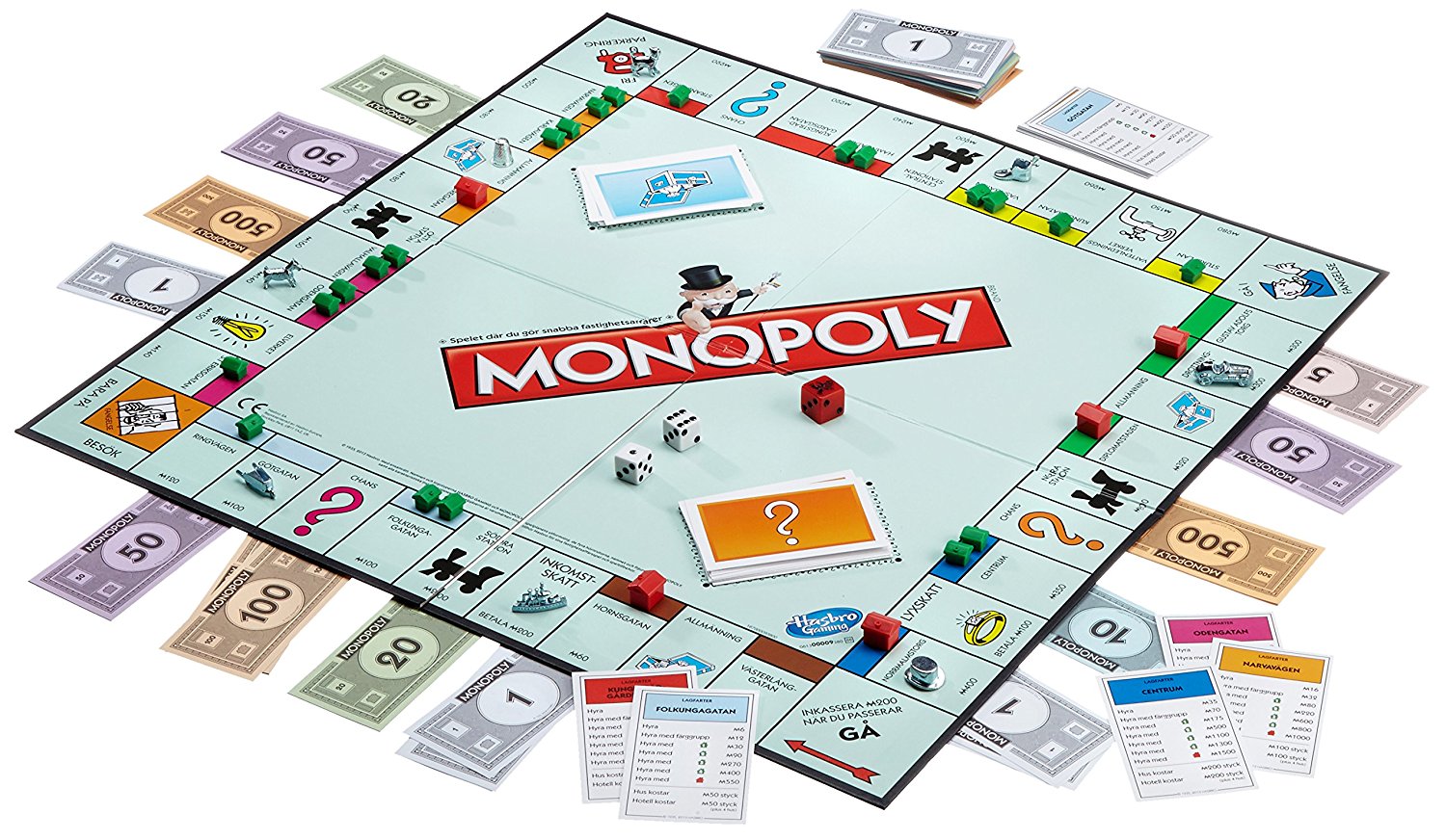 Hasbro Monopol Klassisk (Svenskt) - Litenleker.se