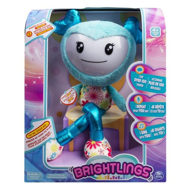 Brightlings, Interaktiv Mjukis Blå - Litenleker.se