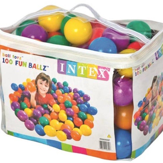 Intex,100 bollar till bollhav - Litenleker.se