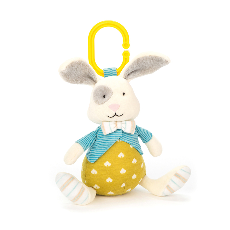 Jellycat - Lewis Rabbit Jitter - JellyCat - Litenleker.se