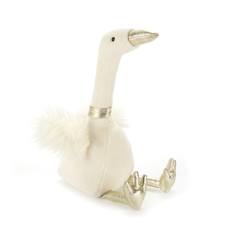 Jellycat - Sparkle Snow Goose - JellyCat - Litenleker.se