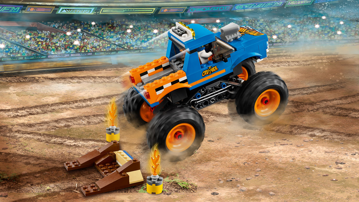 LEGO City - Monstertruck 60180 - Litenleker.se