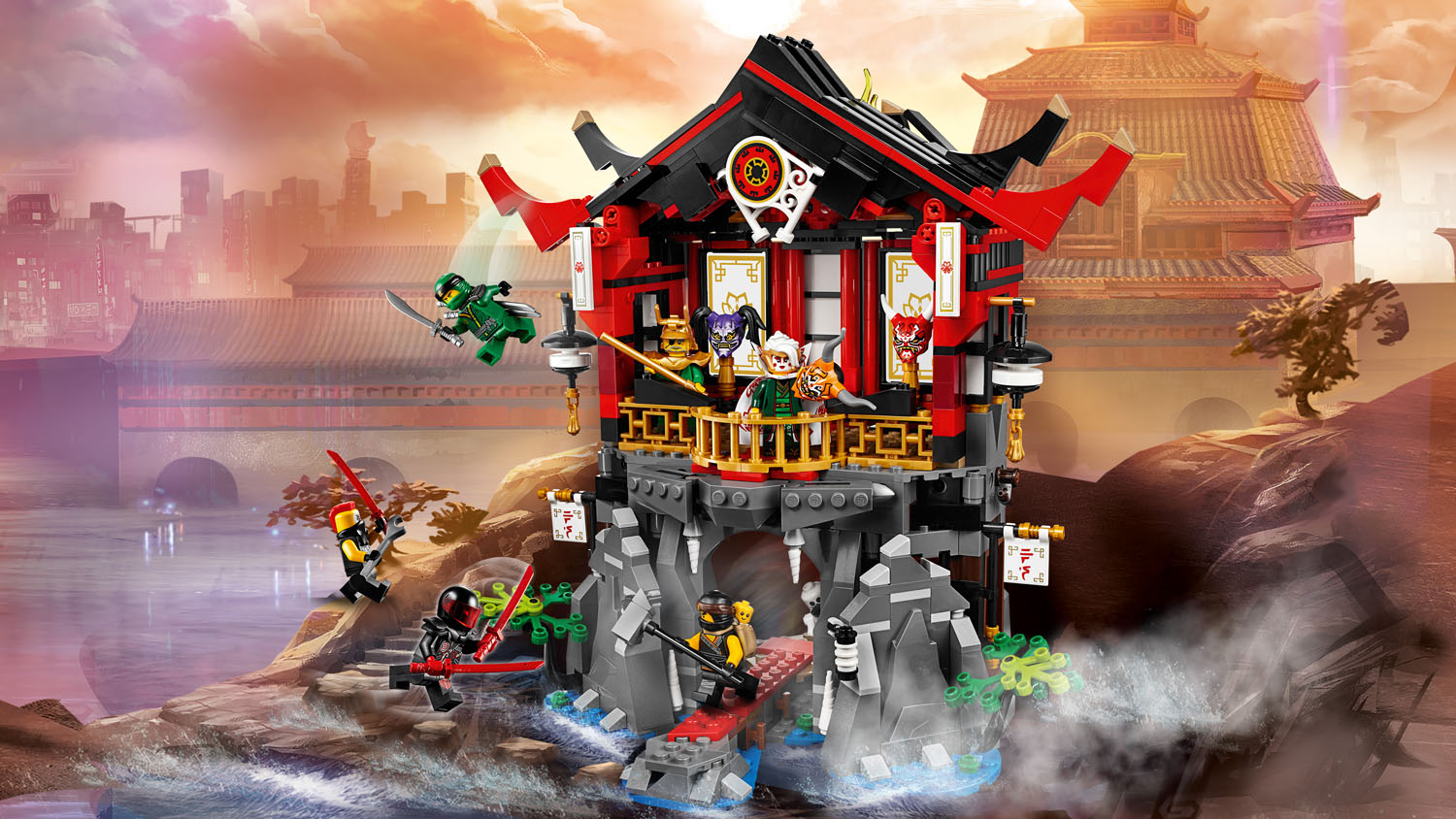 LEGO Ninjago - Uppståndelsens tempel 70643 - Litenleker.se