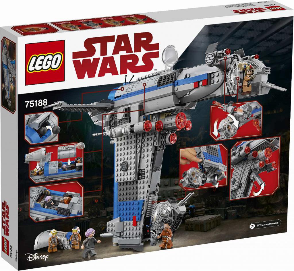 LEGO Star Wars - Resistance Bomber 75188 - Litenleker.se