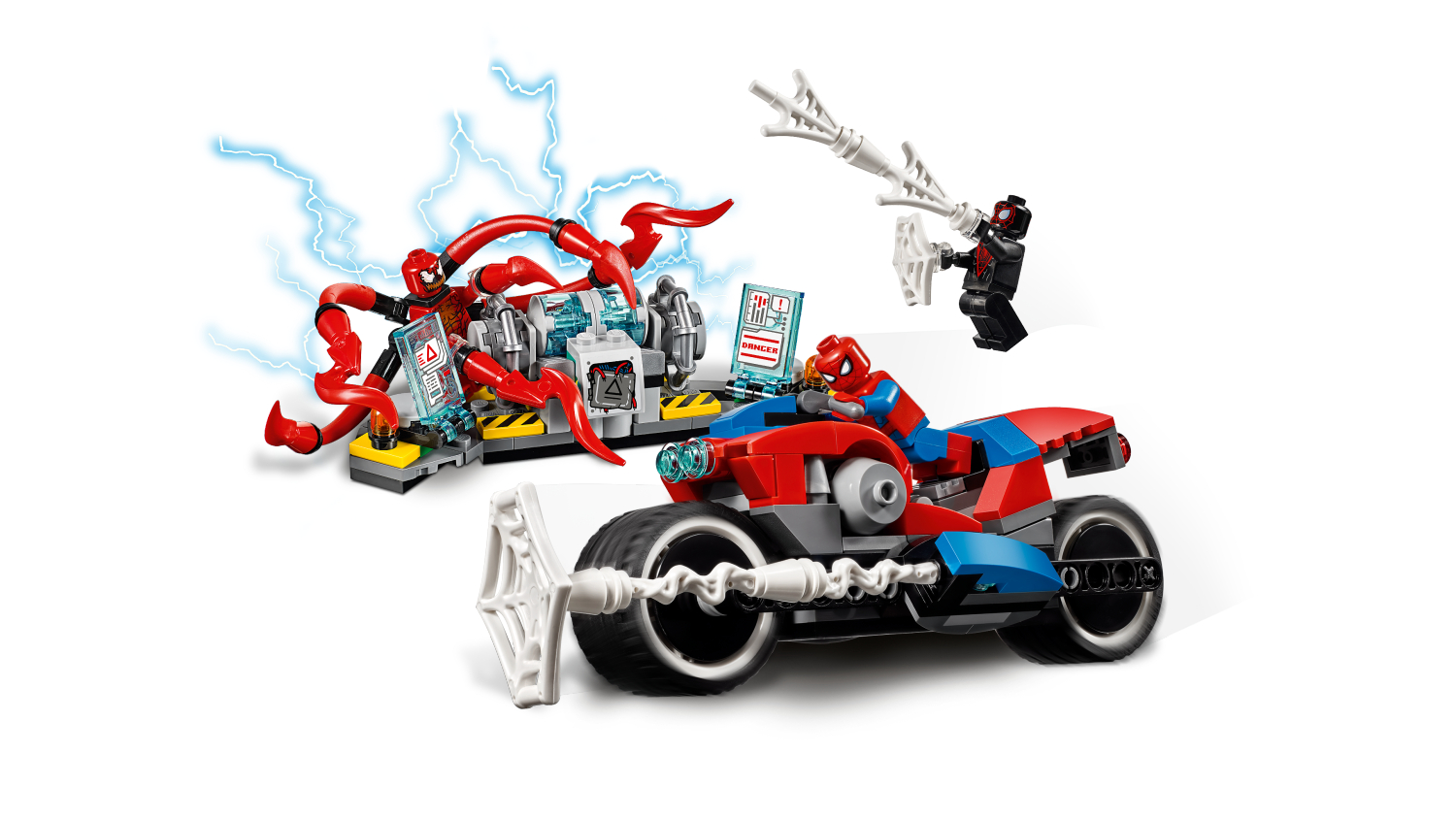 LEGO Super Heroes 76113 - Spiderman motorcykelräddning