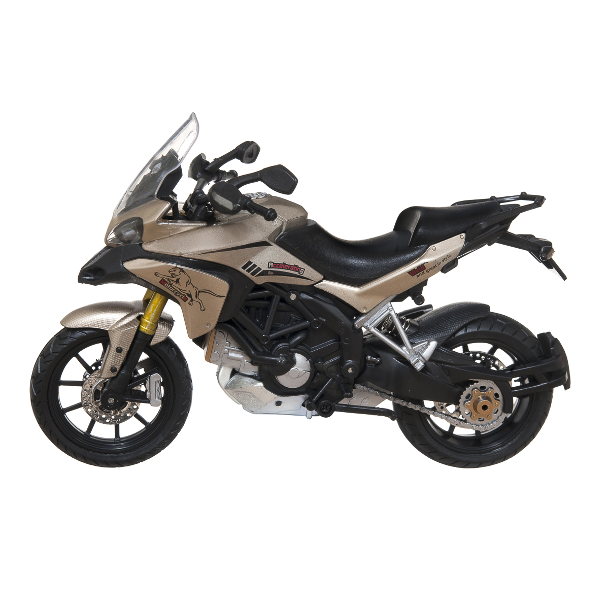 Rapid Speed, Ducati MC i metall 16 cm - Guld - Litenleker.se