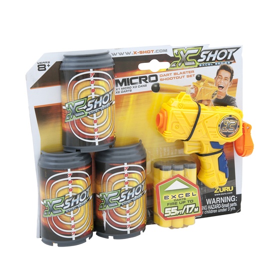 Xshot Micro X3 Dart Blaster - Litenleker.se