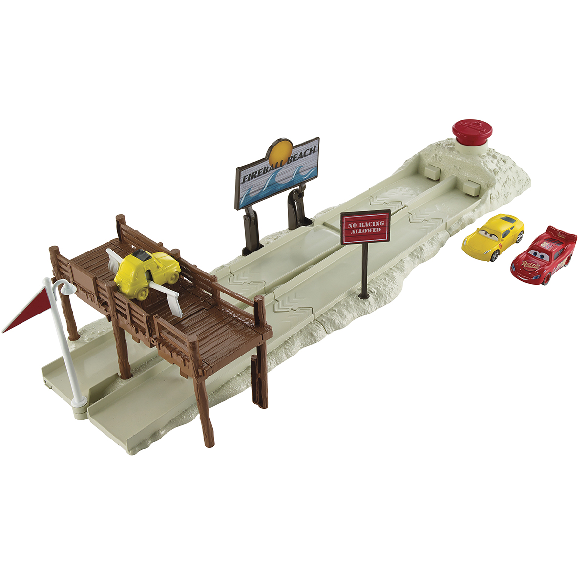 Disney Cars 3, Fireball Beach Run - Mattel - Litenleker.se