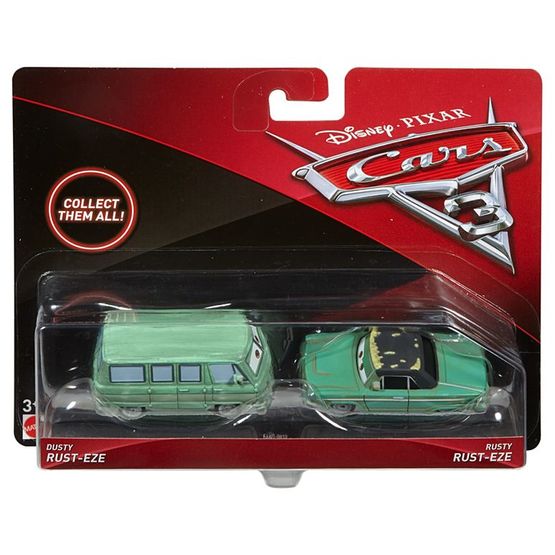 Disney Cars 3, Dusty & Rusty 1:55 - Mattel - Litenleker.se