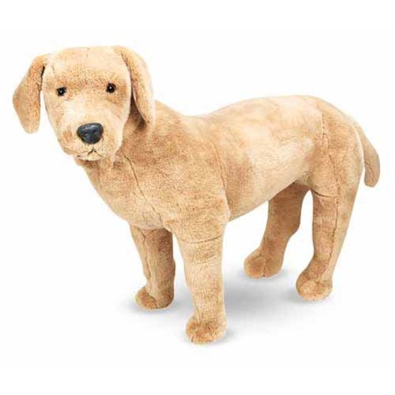 Melissa & Doug, Mjukisdjur - Gul Labrador - Litenleker.se