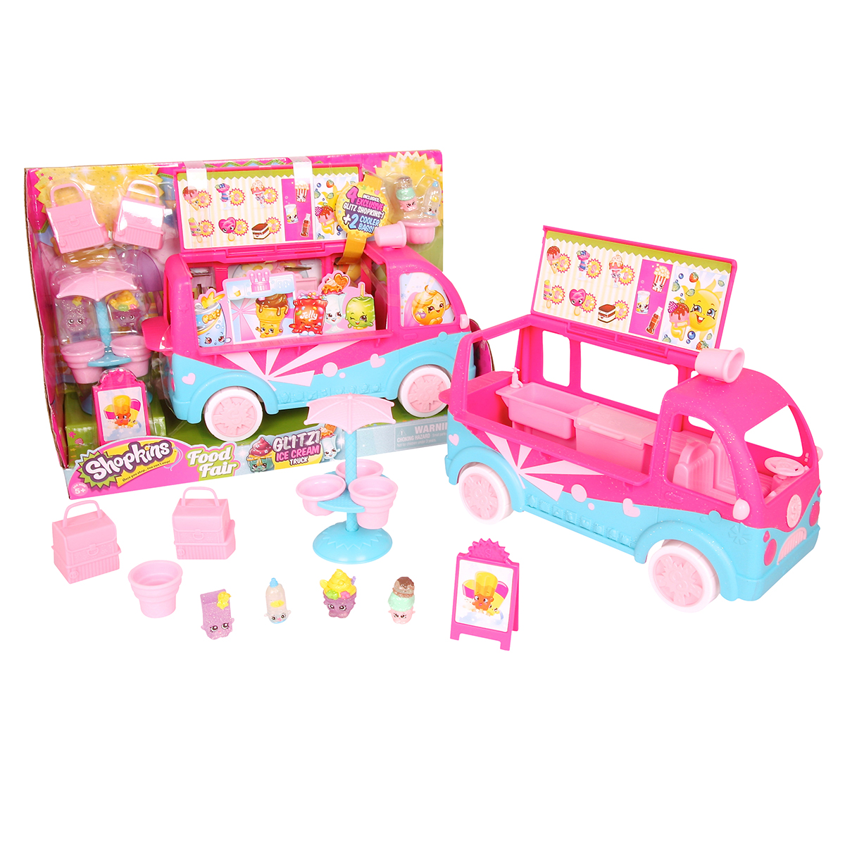 Shopkins, Glitzi Ice Cream Truck - Litenleker.se