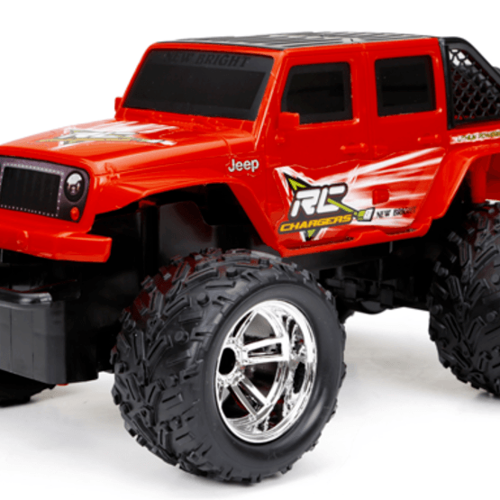 New Bright, 1:18 RC Chargers Jeep - Litenleker.se
