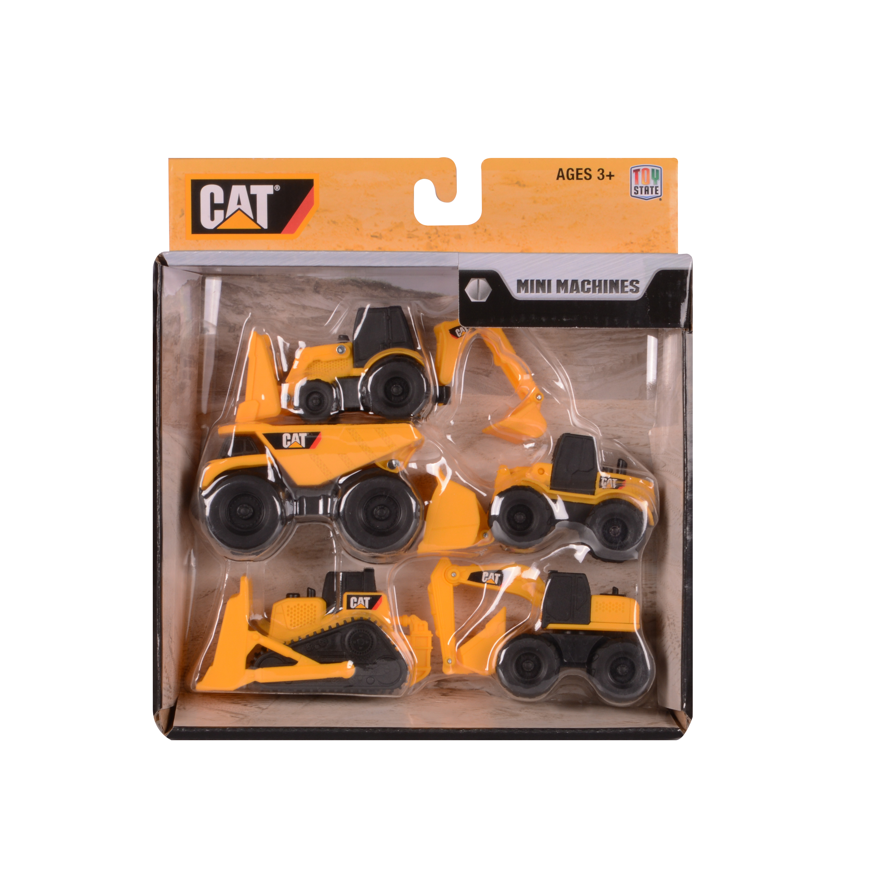 CAT, Mini Machine 5-pack - Nikko - Litenleker.se