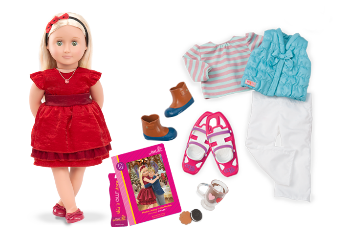 Our Generation, Ginger med Extra Kläder - Litenleker.se