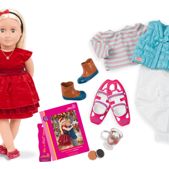 Our Generation, Ginger med Extra Kläder - Litenleker.se