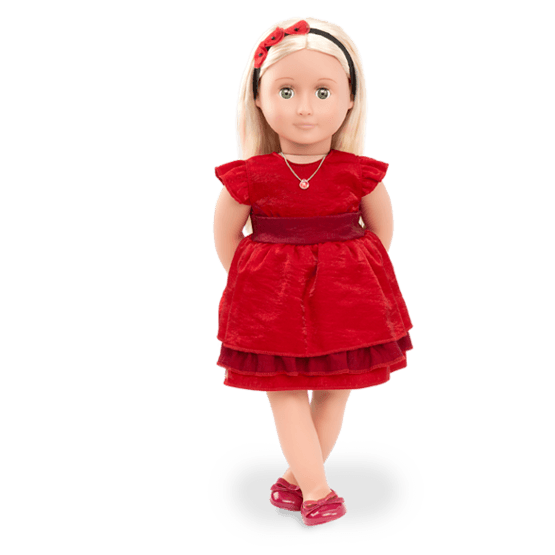 Our Generation, Ginger med Extra Kläder - Litenleker.se