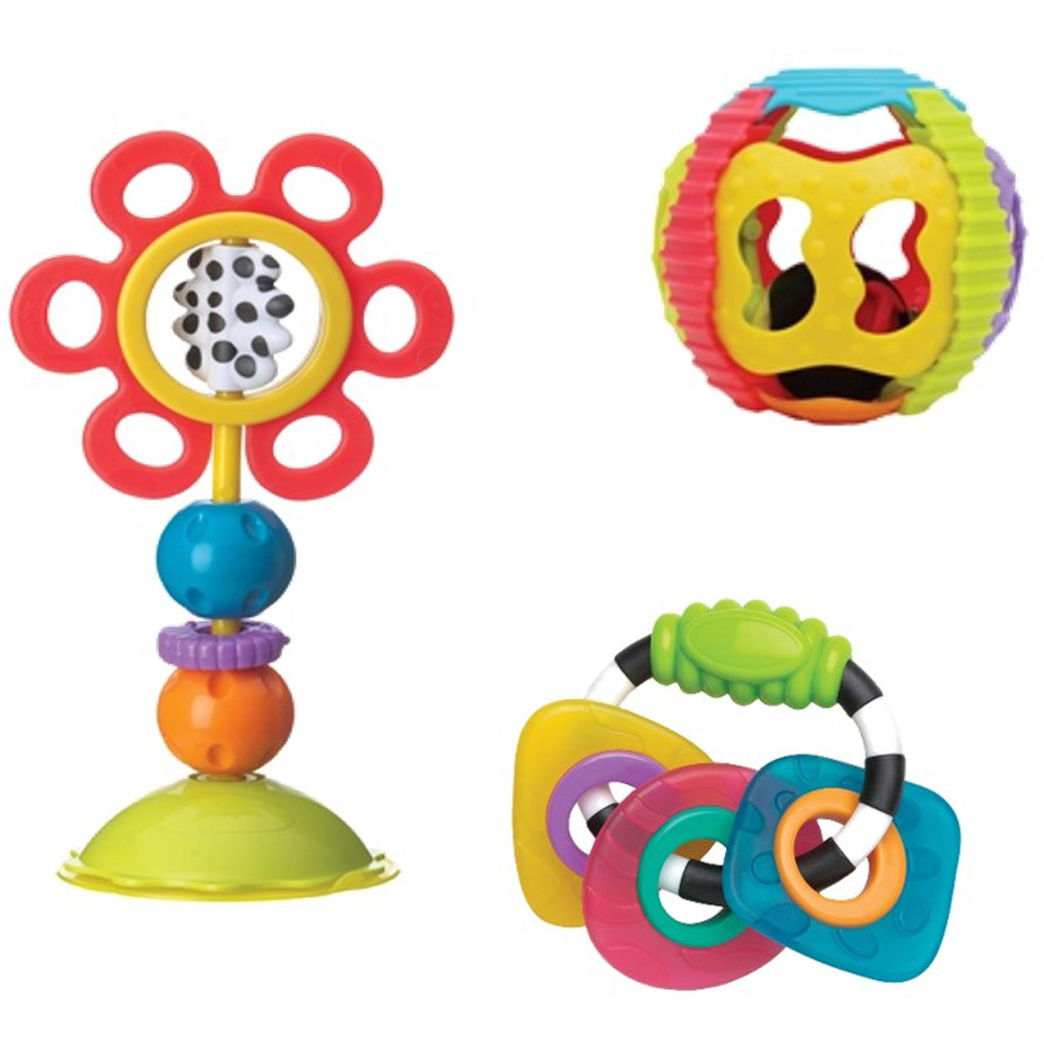 Playgro, Shake Twist & Rattle Gift Pack - Litenleker.se