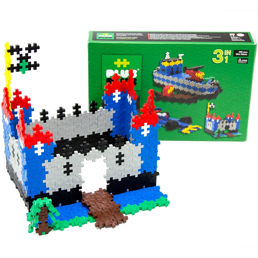 Plus Plus, Mini Basic 3 i 1, 480 delar - Litenleker.se