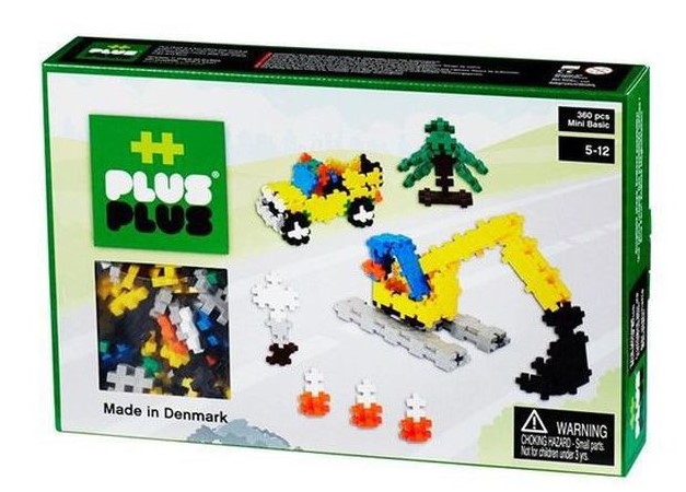 Plus Plus, Mini Basic, Vägarbete, 360 delar - Litenleker.se