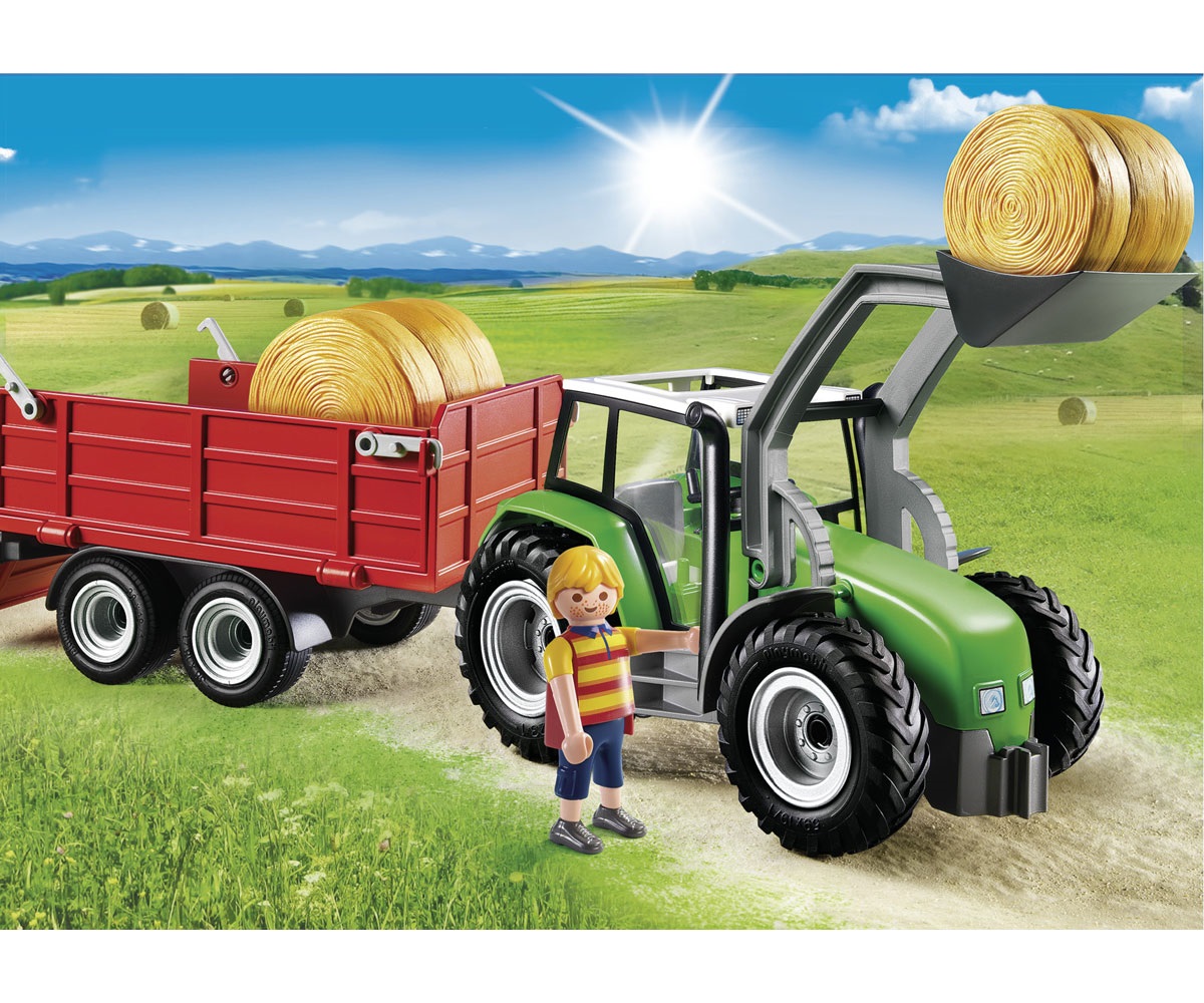 Playmobil Country, Stor traktor med släp - Litenleker.se