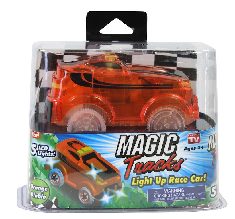 Magic Tracks, Light up race car - Litenleker.se