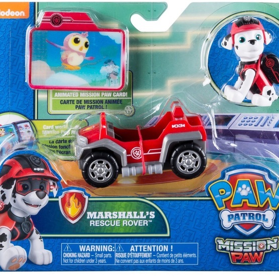 Paw Patrol, Mini Fordon - Marshall's Rescue Rover