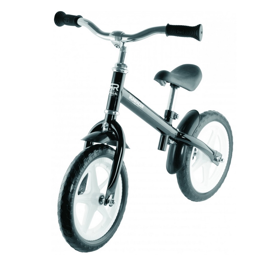 STIGA, Springcykel RunRacer Svart 12" - Litenleker.se