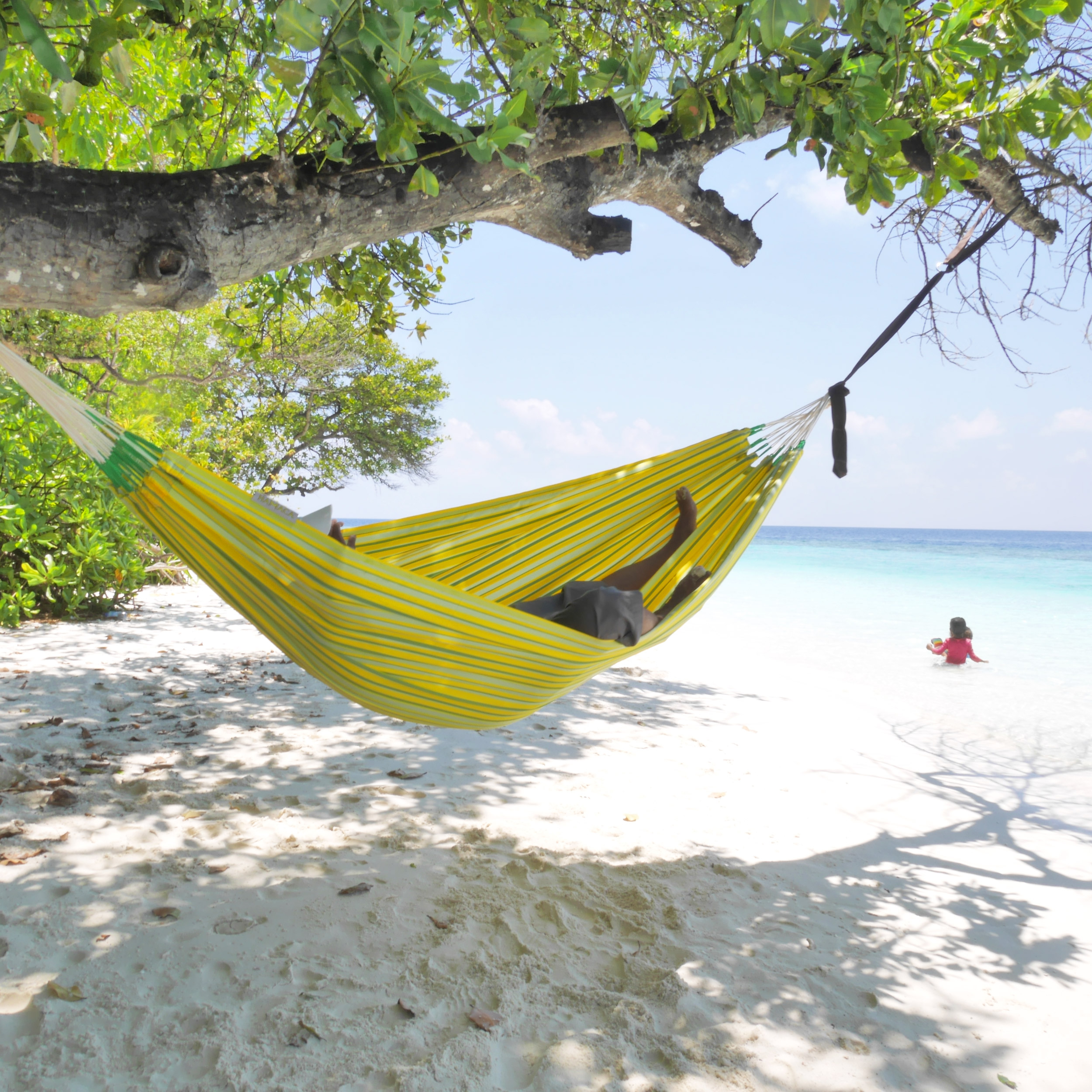 Hamaca - Colombiana singel-hängmatta - Lemon - Litenleker.se